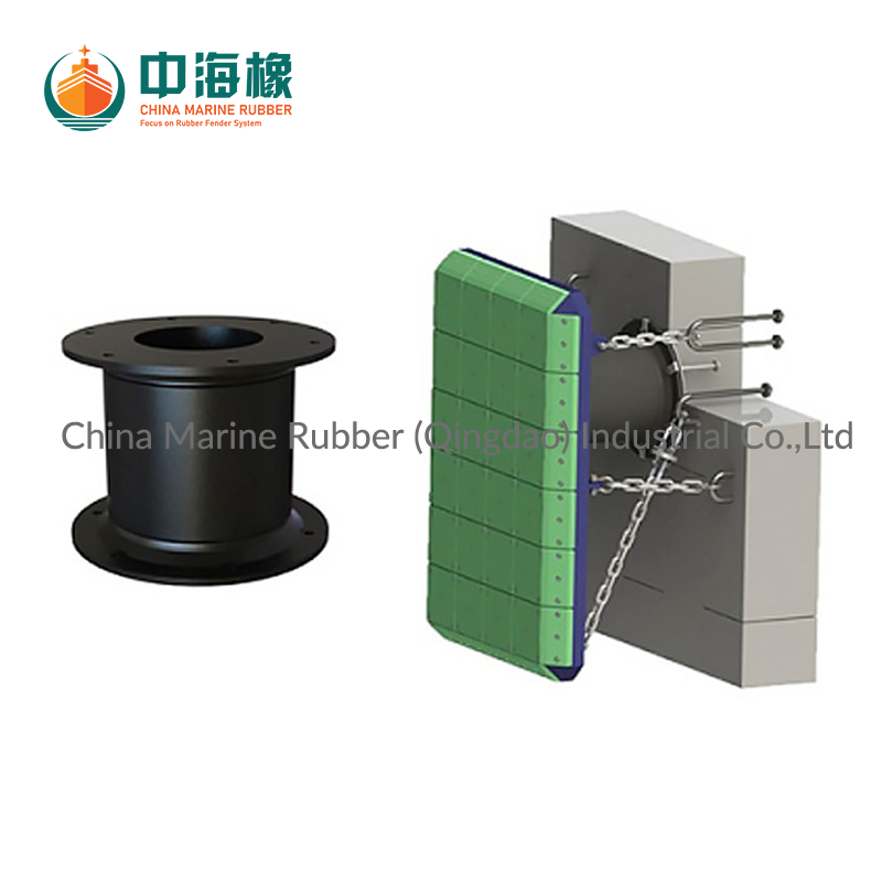 Super Cell Fender 3000H Marine Rubber Fender PE Pad Dock Fender Port ...